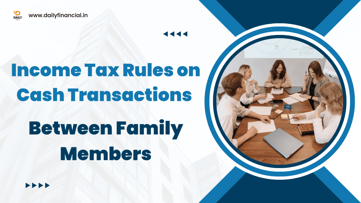 Income Tax Rules On Cash Transactions Between Family Members ...